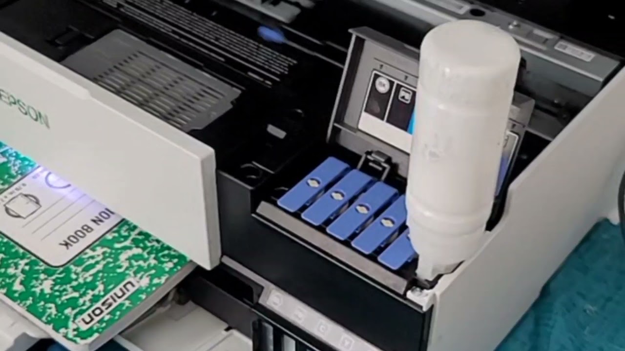 Et 8550 DTF Printing no Ciss System Needed YouTube