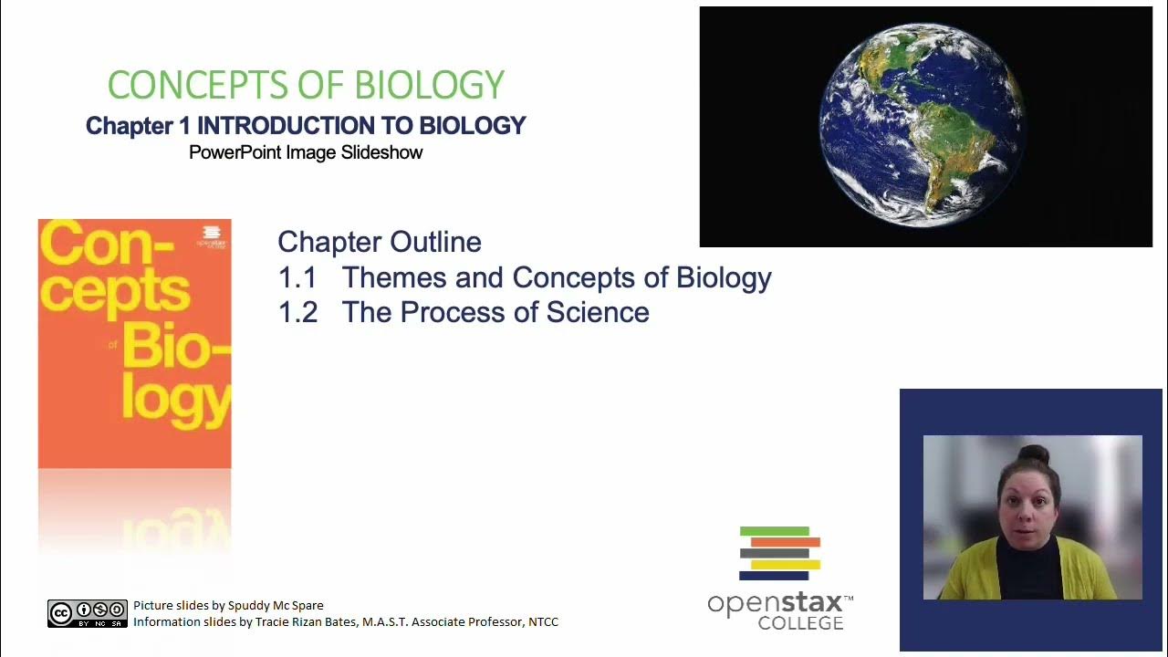 OpenStax Concepts of Biology Chapter 1 Getting Started - YouTube