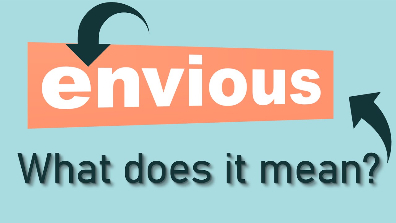 Let's learn a new word: "envious" - YouTube