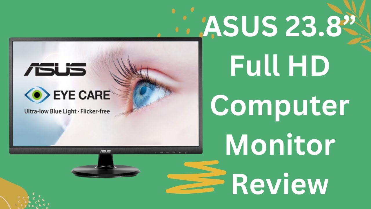 ASUS 23.8” Full HD Computer Monitor: Crisp Visuals for Productive Work ...