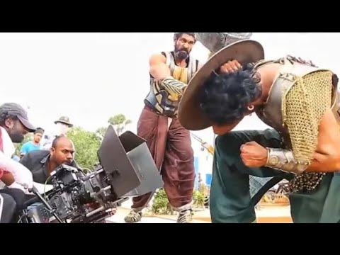 BAHUBALI 2 - Climax Action scenes MAKING | Prabhas | Rana | SS ...