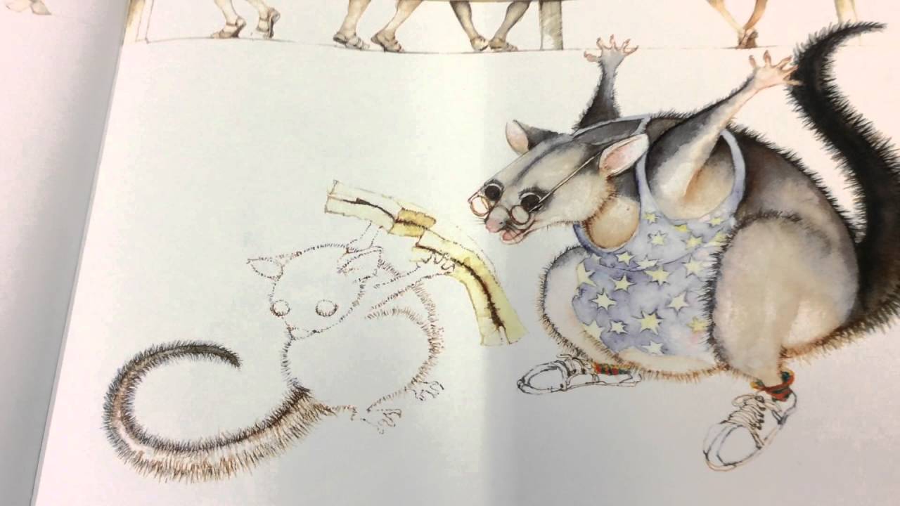 "Possum Magic" by Mem Fox - Read in English and Mandarin Chinese 负鼠魔法 ...