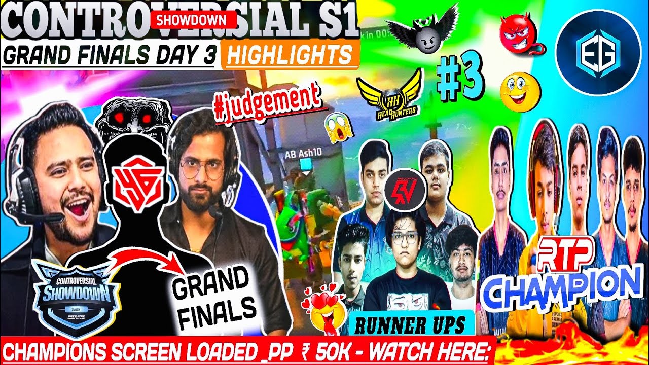 RTP ESPORTS 🏆 CHAMPIONS OF CONTROVERSIAL SHOWDOWN S1 | RNX's DECIDER ...