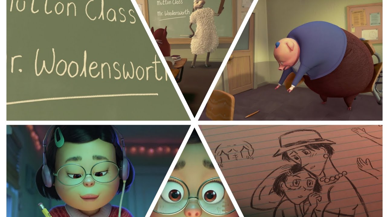 Chicken Little (2005) and Turning Red (2022): Muting Class Part 1/Mei's ...