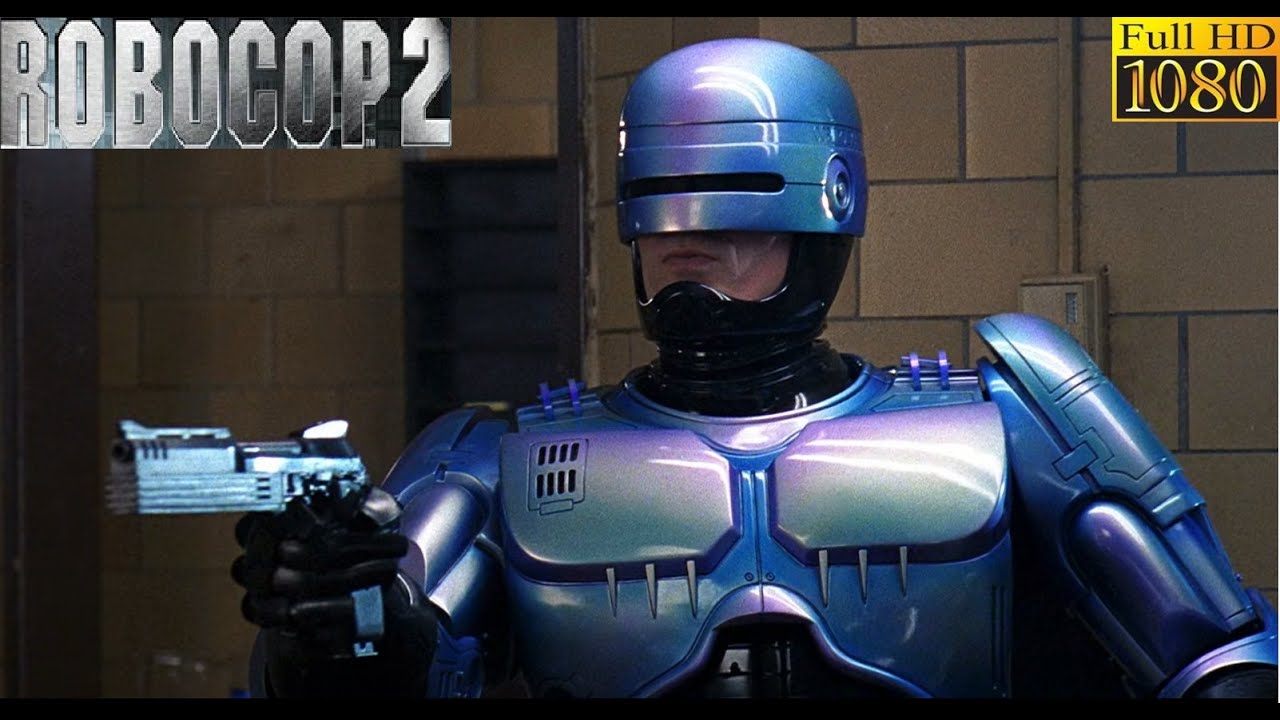 RoboCop 2 (1080pHD)-Lewis and Murphy apprehend criminals-Робокоп 2 ...