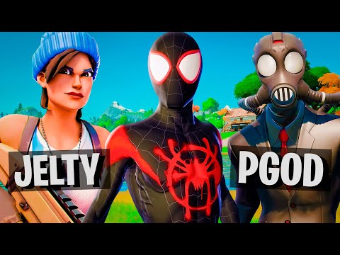 JUGANDO FORTNITE con JELTY y PGOD