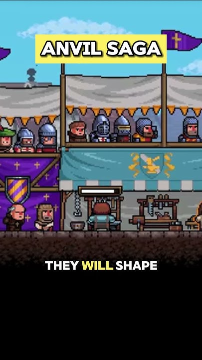 Become a blacksmith in this medieval pixel art managment sim! # ...
