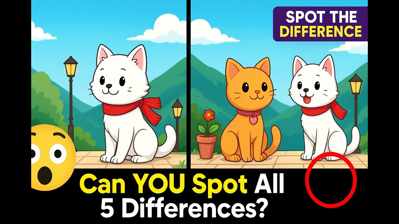 FIND THE DIFFERENCE | Only 1% of People Can Find | SPOT THE DIFFERENCE ...