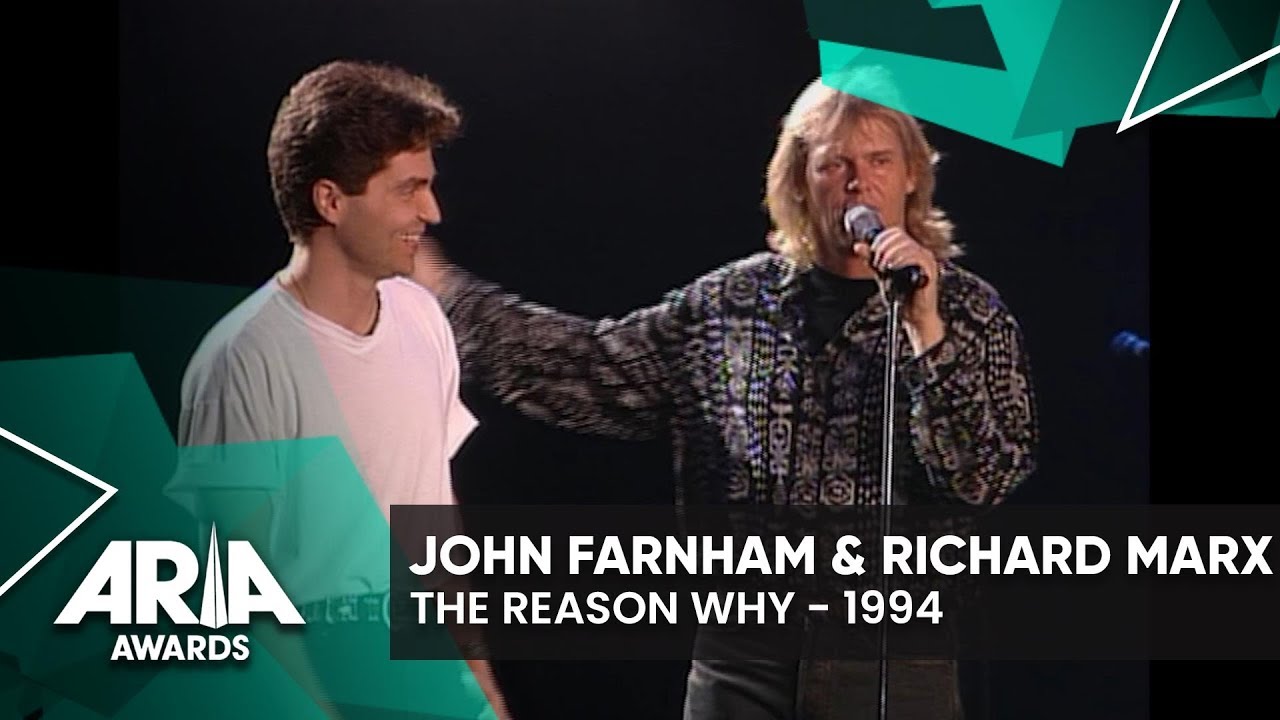 John Farnham & Richard Marx: The Reason Why | 1994 ARIA Awards - YouTube