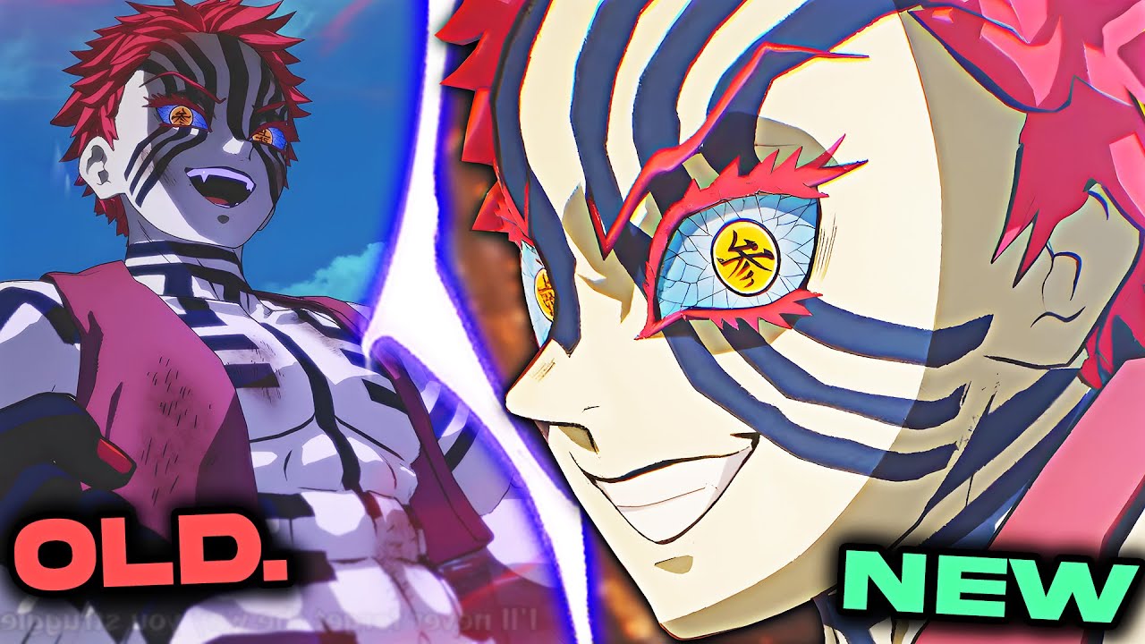 Did They Make Akaza Pay-To-Win? (Old vs New) - YouTube