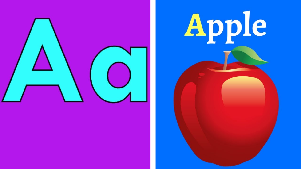 Phonics Song - A is for Apple - ABC Alphabet Songs with Sounds for ...