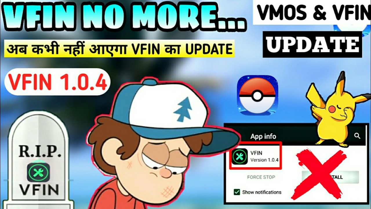 VFIN NO MORE! || vfin 1.0.4 new update || vfin & vmos latest update ...