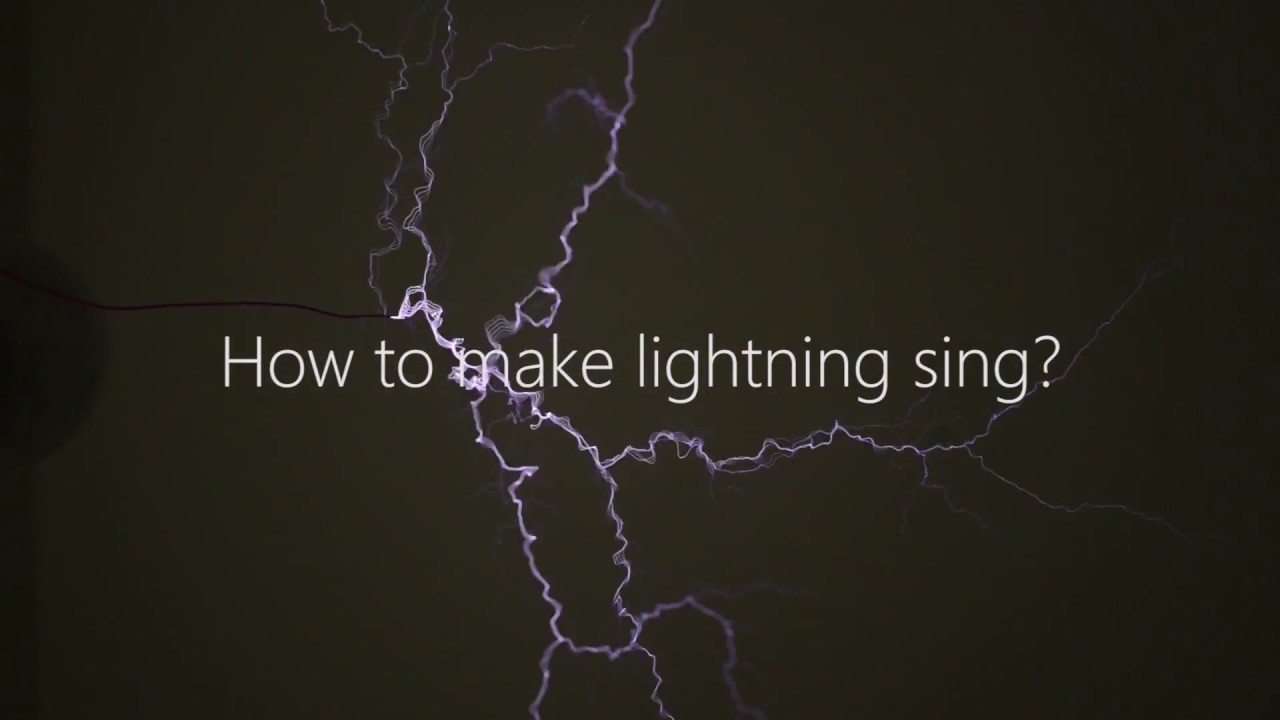 How To Make Lightning Sing? Understand In One Minute - YouTube