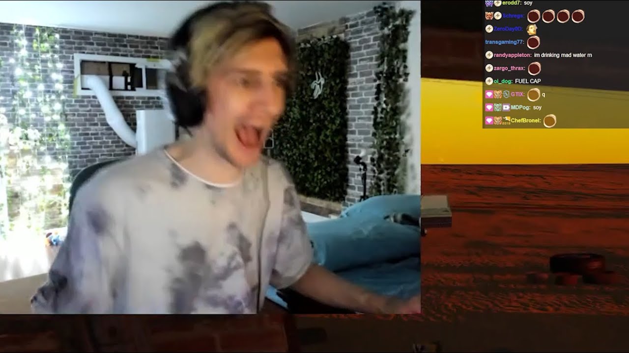 xQc Gets Jumpscared in A Driving Simulator... - YouTube