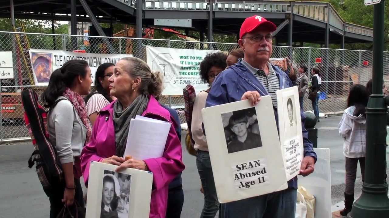 Angry Catholics protest abuse by clergy at Installation Mass of ...