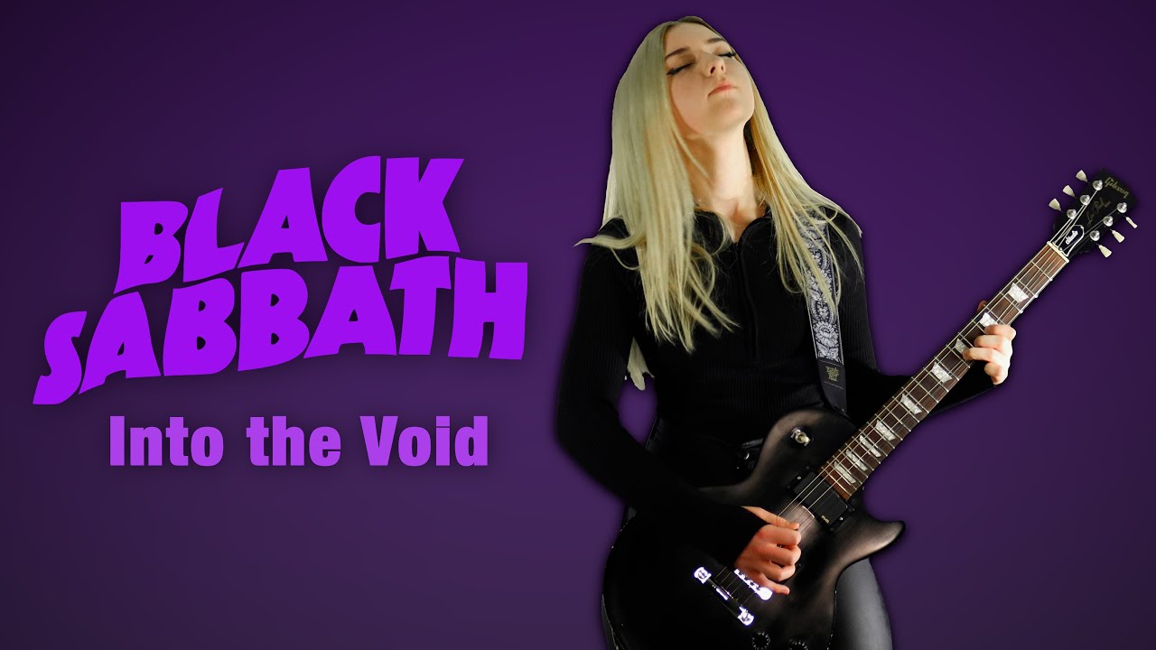 INTO THE VOID - BLACK SABBATH | Full Guitar Cover by Anna Cara - YouTube