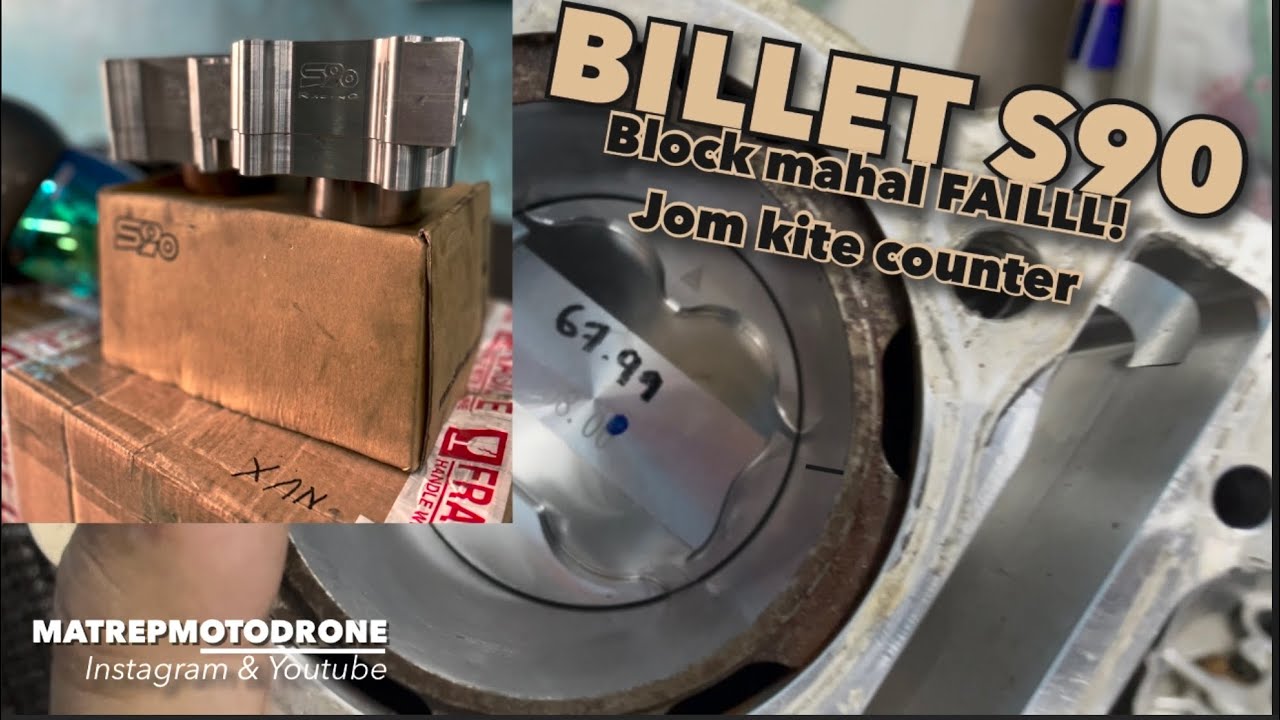 PROJECT X1R Billet Block | Punca BLOCK S90 FAILED! | Cara Counter ...