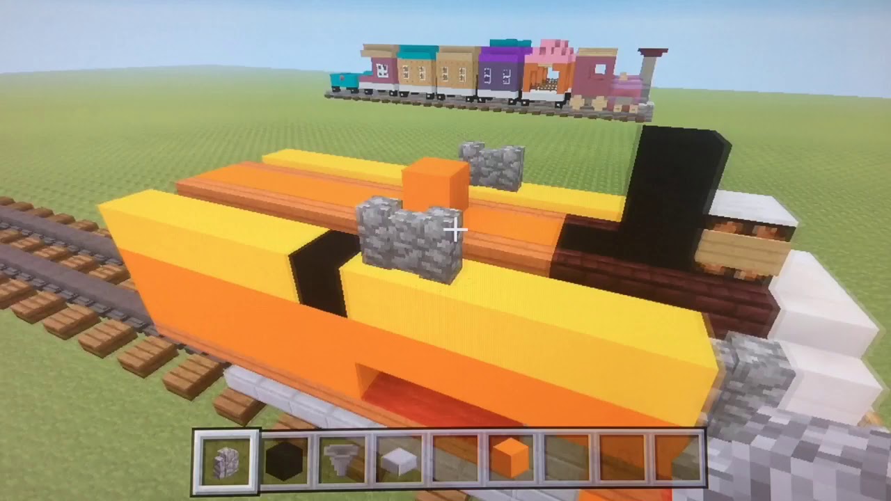Minecraft Train Tutorial: How To Build Nia The Tank Engine (Thomas and ...