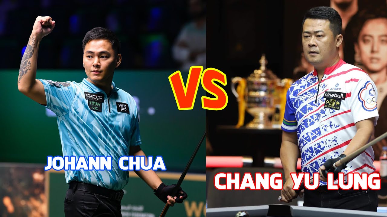 TRỰC TIẾP 🔴LAST 16 | JOHANN CHUA VS CHANG YU LUNG - YouTube