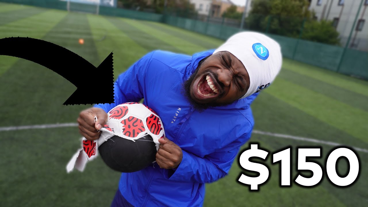 I Broke Inside A $150 Football - YouTube