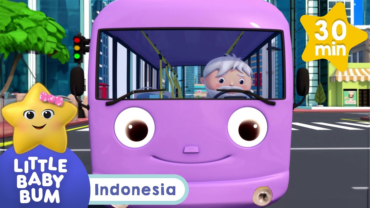 Roda-Roda Bis Mac Tua | Little Baby Bum | Koleksi Lagu Anak🎶 | Moonbug ...