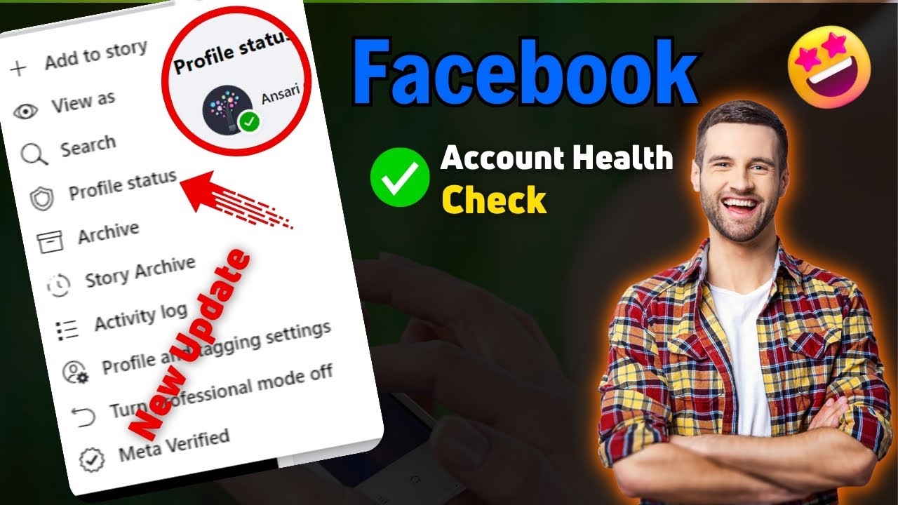 How to Check Facebook Profile Status 2024 | Facebook Health Checkup ...