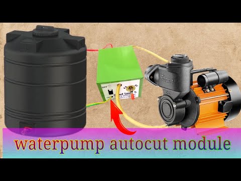 Water pump auto cut module - YouTube
