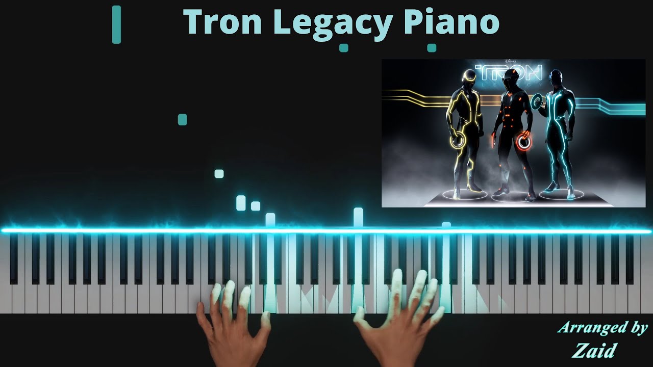 TRON Legacy - Main Theme (Piano Cover) | Free Sheet Music - YouTube
