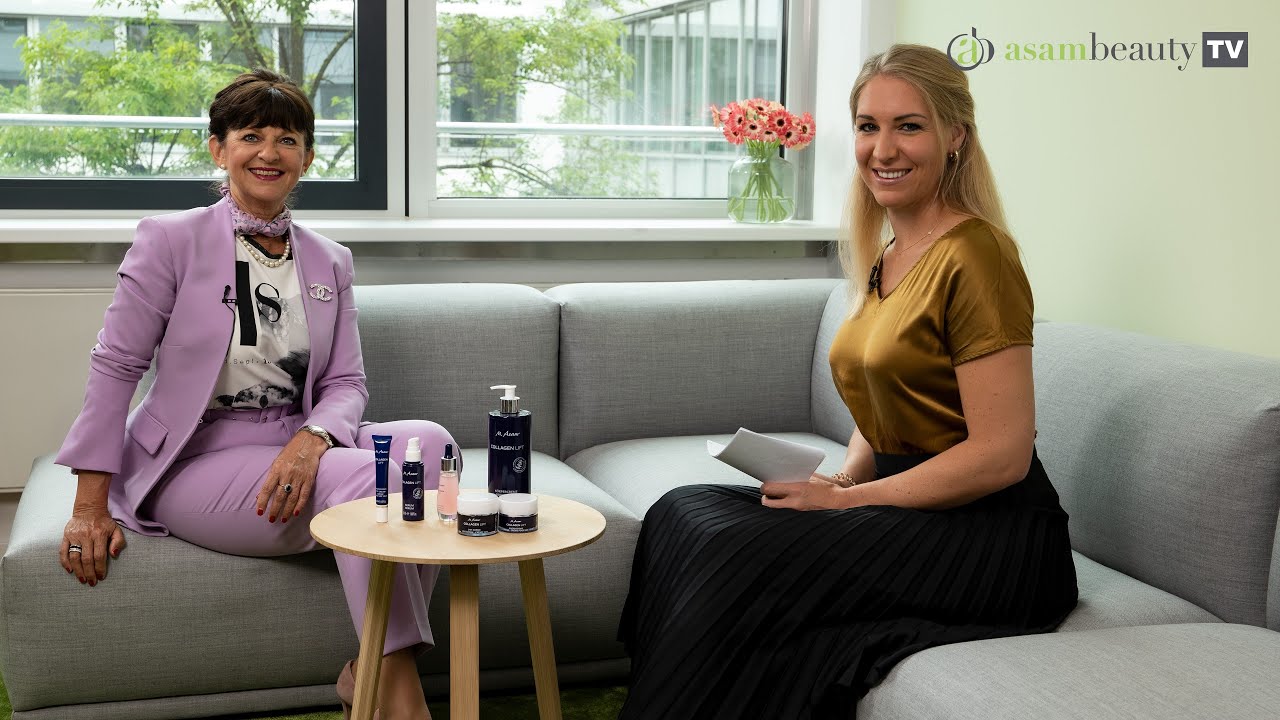 BEAUTY TALK mit Martina Berg: Unsere Collagen Lift Pflegelinie - YouTube