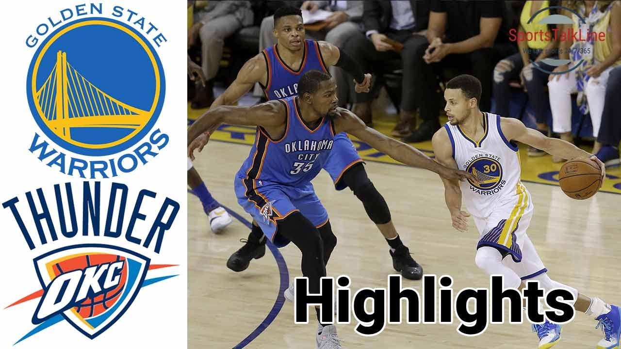 Warriors vs Thunder HIGHLIGHTS Full Game | NBA April 14 - YouTube