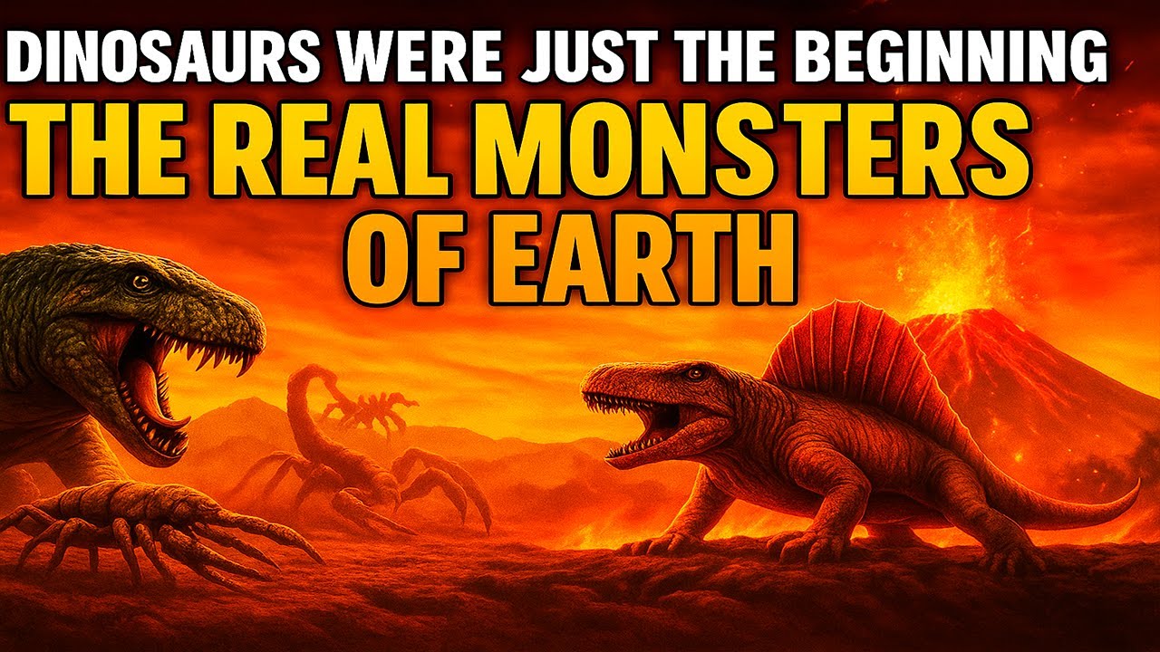 DINOSAURS WERE JUST THE BEGINNING - The REAL Monsters of Earth - YouTube