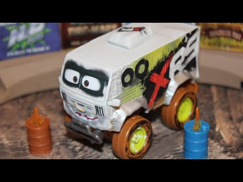 Mattel Disney Cars 3 XRS Arvy (Xtreme Mud Racing/Off-Road Deluxe) - YouTube