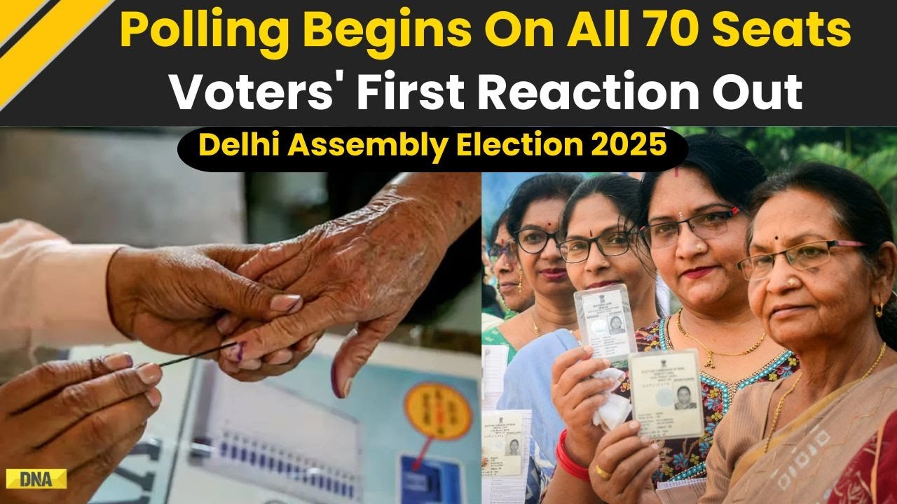 Delhi Election 2025: Who Is Winning? Voters React | Delhi Election ...
