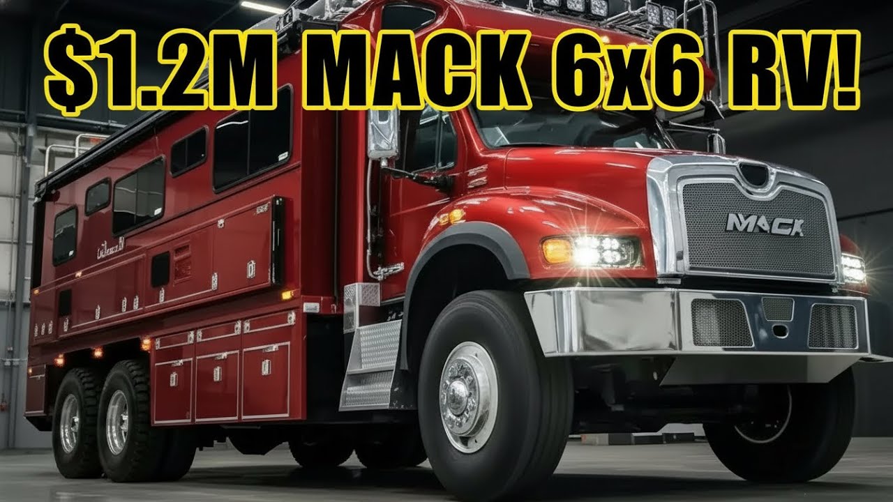 2026 Mack 6x6 Expedition Home - The Most EXTREME Luxury RV Ever Built ...
