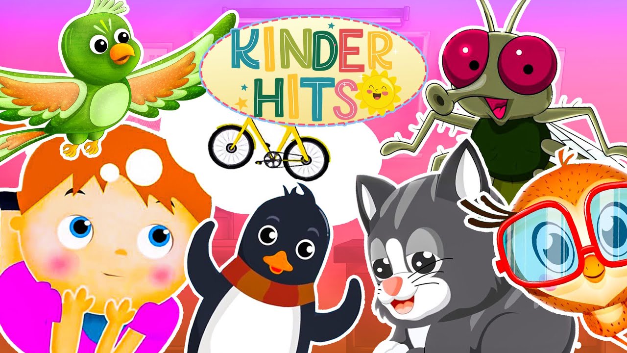 Kleine Pinguine + Nilpferd | Kinderhits | Die Besten Kinderlieder ...