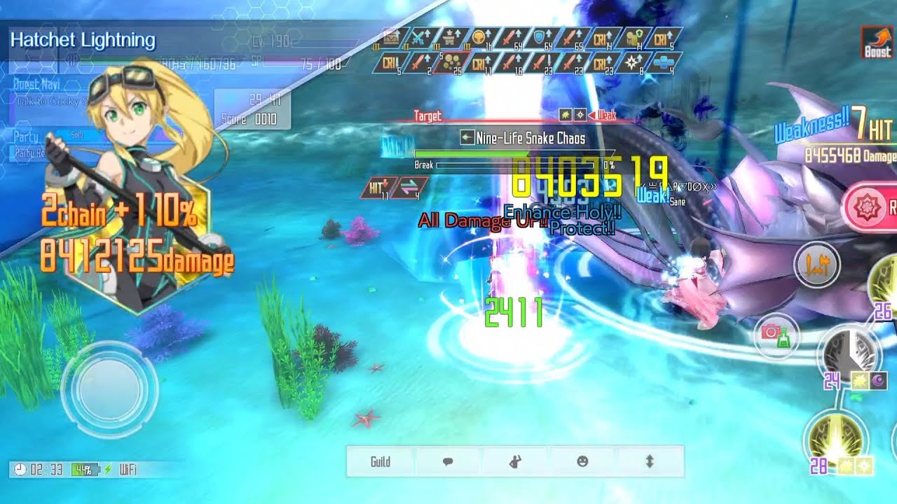 SAOIF - Chaos Avatar Snaky 140k - YouTube