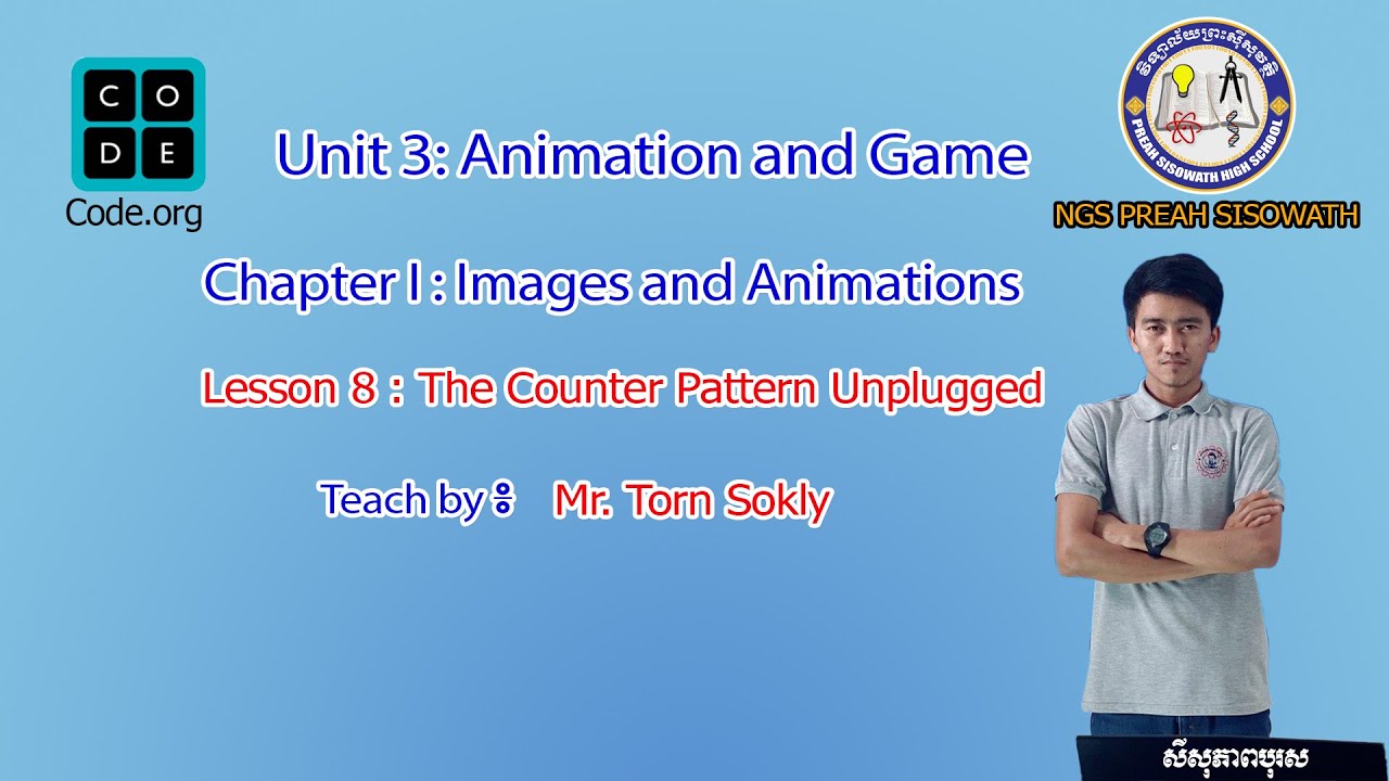 #1-Lesson 8 The Counter Patter Unplugged || Code.org - YouTube