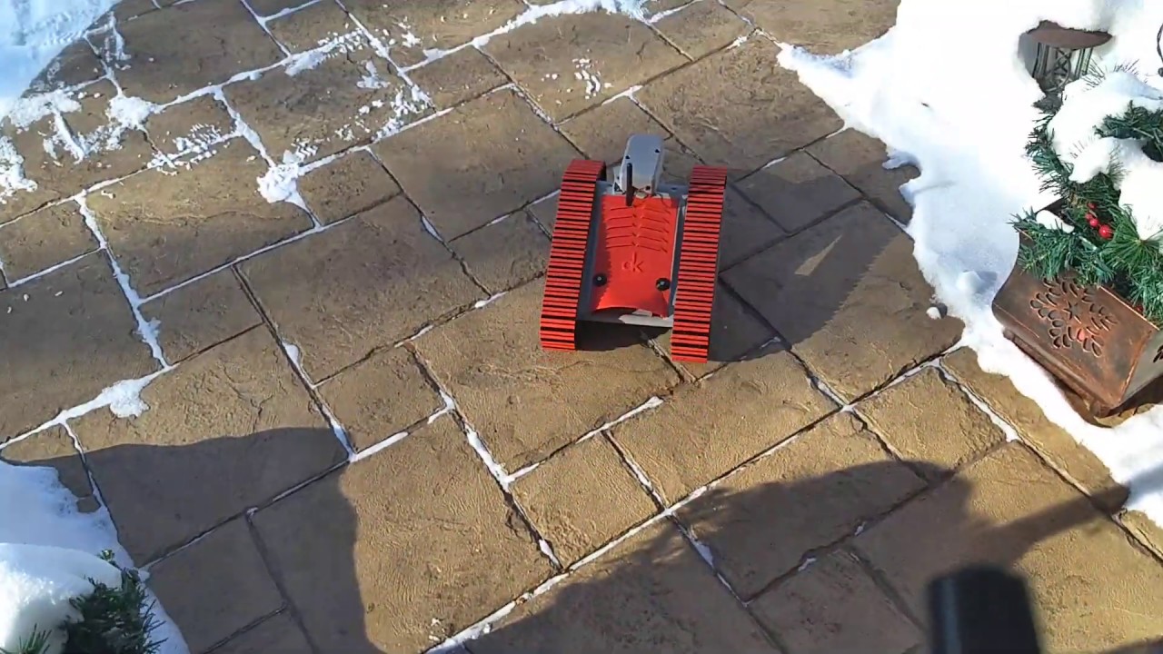 Demo 2 of 3d printed track - YouTube