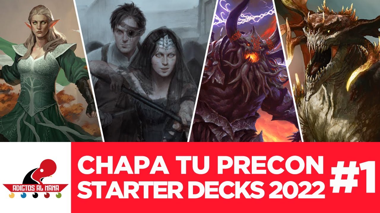 Chapa tu Precon - Starter Decks 2022 #1 | Kardur vs Atarka vs Emmara vs ...