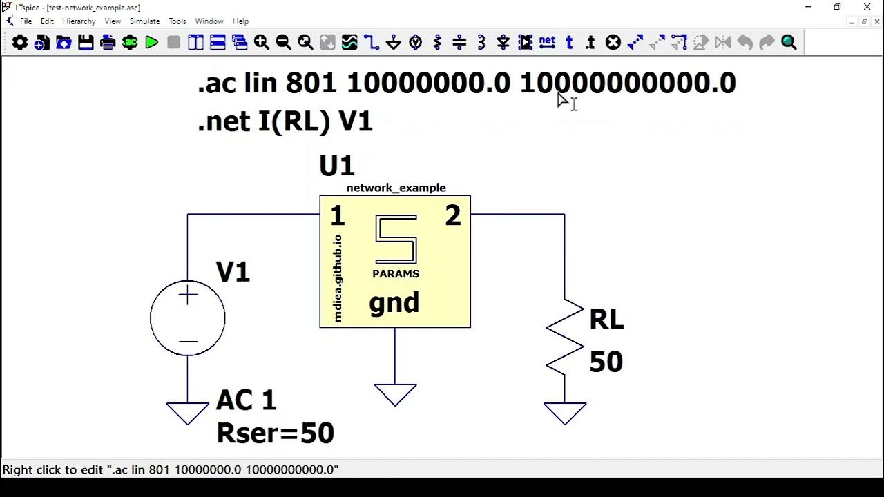 Two-port Touchstone file to LTspice subcircuit converter [v0.1] - YouTube