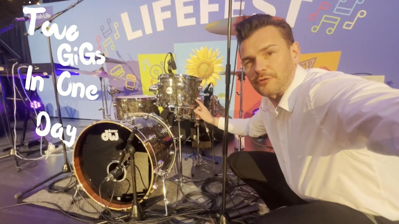 🎶 Two Gigs, One Day! The Life of a Professional Drummer | Brendan Jones ...