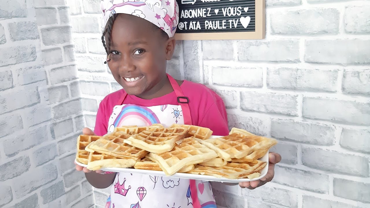 C'est la recette qu'il vous faut pour le goûter.😋 Les Gaufres n'auront ...