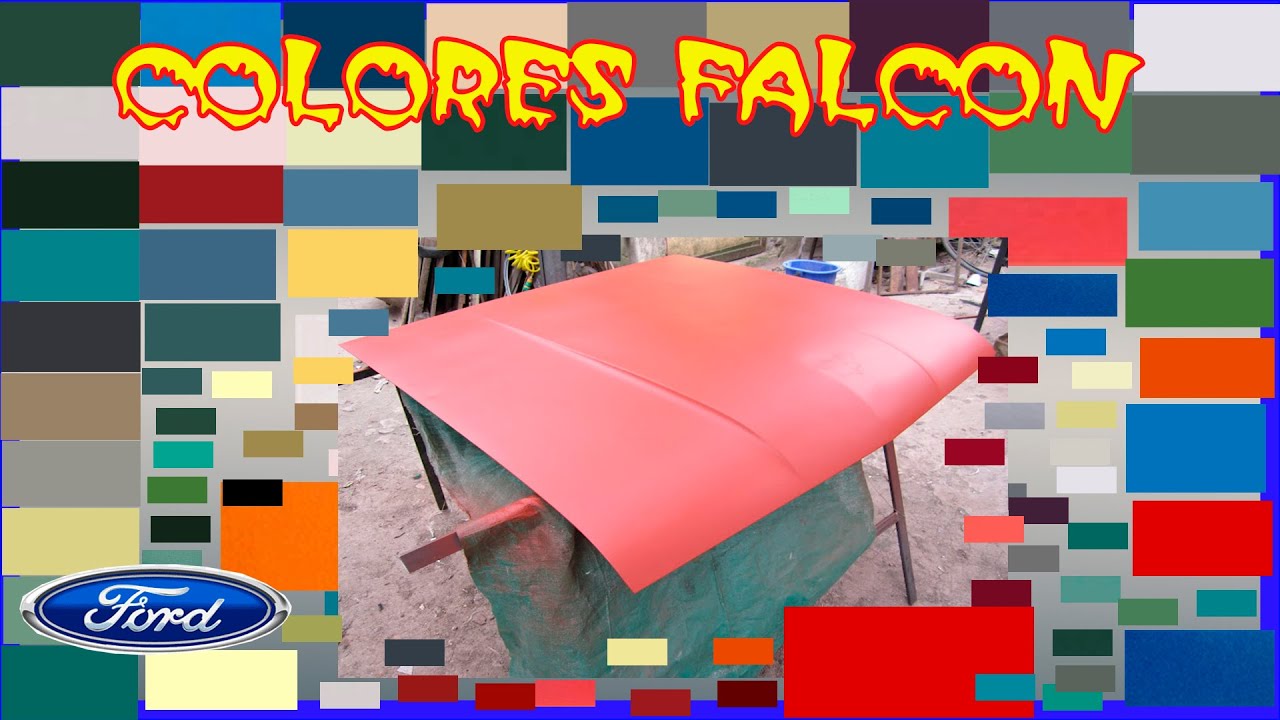 Colorimetria Ford Falcon Codigo de Colores de Fabrica [DESCARGAR GRATIS ...