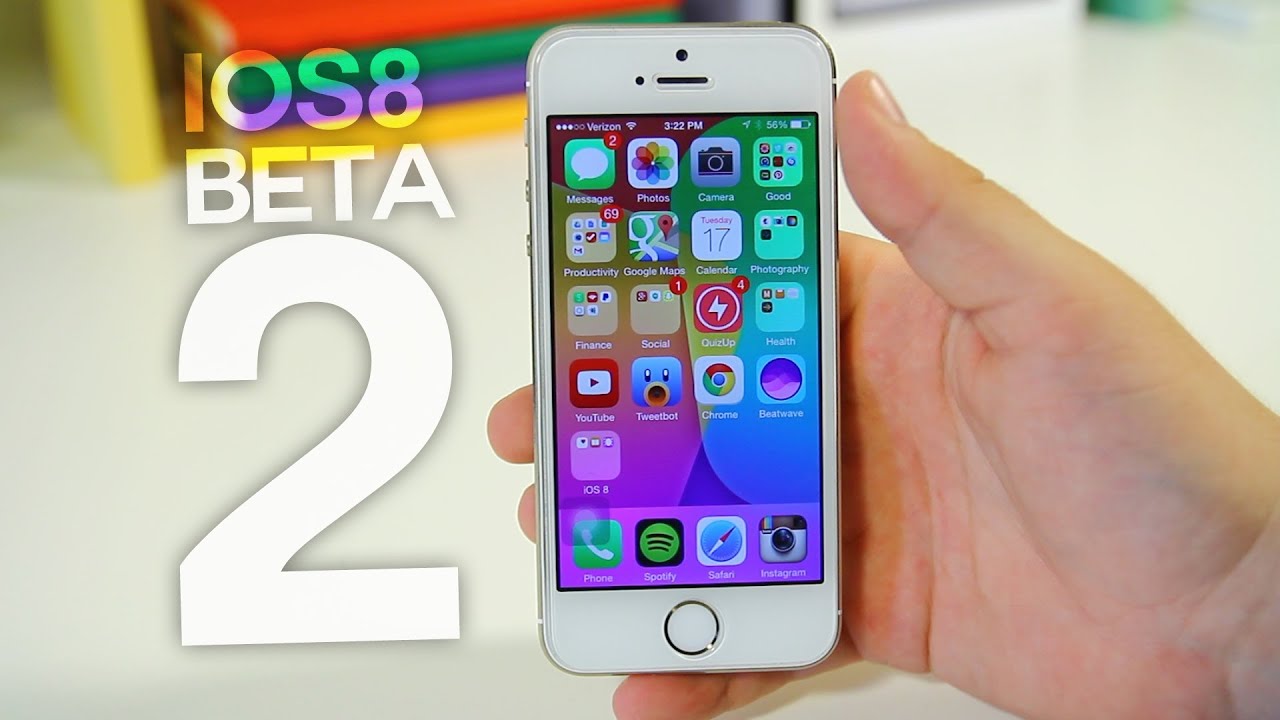 iOS 8 Beta 2 - New Features & Bug Fixes! - YouTube