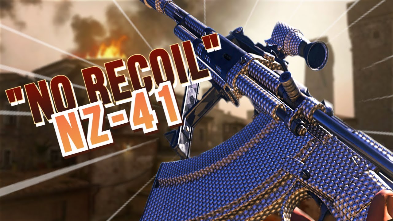 new NZ-41 has ZERO RECOIL *META* Assault Rifle (Best NZ-41 Class Setup ...