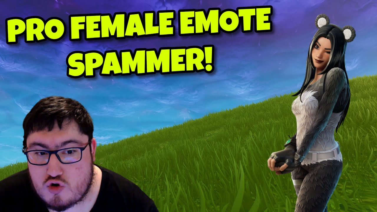 Fortnite Pro Female Emote Spammer - YouTube
