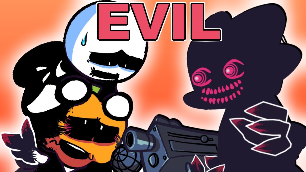 [FANMADE] FRIDAY NIGHT FUNKIN' mod EVIL PICO vs Skid n' Pump DAY 2 ...