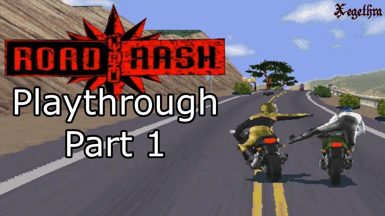 Road Rash PC - Playthrough - Part 1 - YouTube
