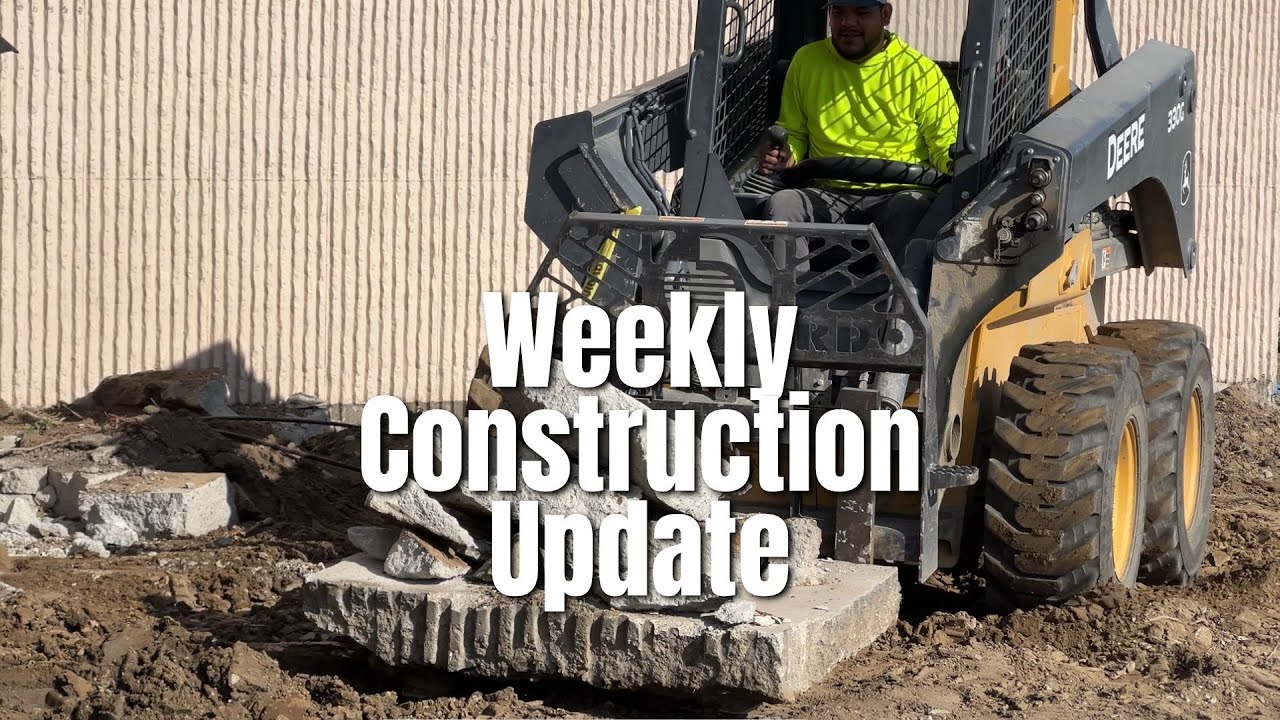 Weekly Construction Update - YouTube