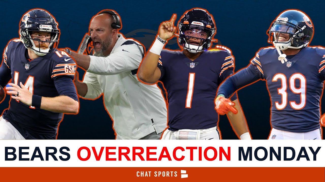 Start Justin Fields? Bears Overreactions & Rumors Ft. Matt Nagy, Andy ...
